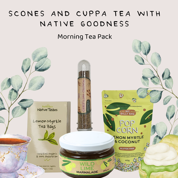 Scones & Cuppa Tea with Native Goodness 🫖 Morning Tea Pack – My Dilly Bag