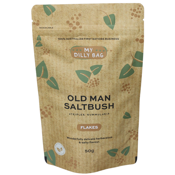 Old Man Salt Bush Ground 50g - My Dilly Bag